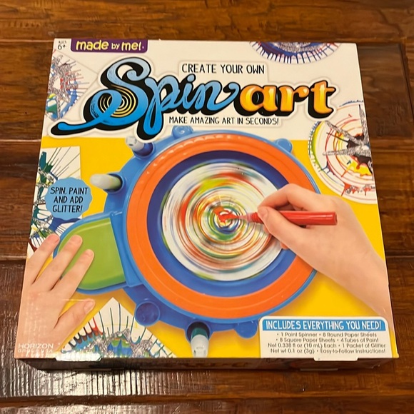 Made by Me | Toys | Nwt Made By Me Spin Art Kit With A Motorized Center ...